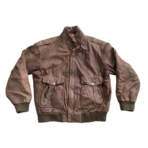 Structure | Jackets & Coats | Structure Leather Jacket Mens Large ...